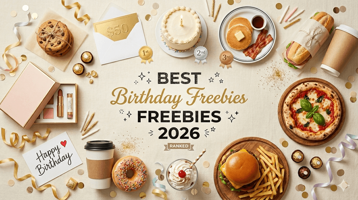 Birthday Freebies with No Purchase Required: 38 Truly Free Rewards ...