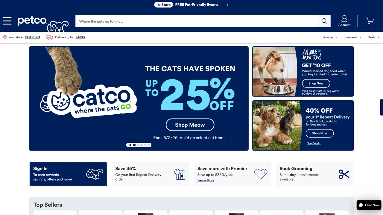 Petco: Birthday Freebie: Historically offered pet treats (may no longer ...